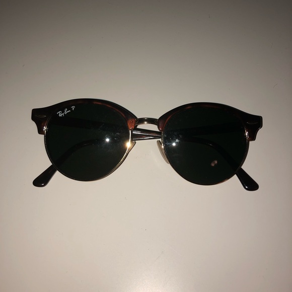 Ray-Ban | Accessories | Polarized Clubmaster Round Raybans | Poshmark